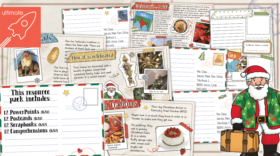 Teacher's Pet » Santa's Big Christmas Adventure Ultimate Resource Pack